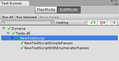 How to Set Up a Unity Editor Test Project | Dancer's Code
